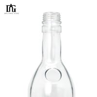 China Gin 750ml Glass Liquor Bottles Brandy Glass Bottle Beer Bottle Beverage Cork Food for sale