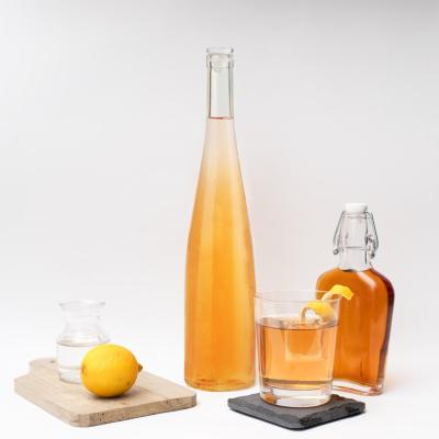 China Engraving Surface Handling 380ml 700ml Glass Bottle for Tequila Whisky Vodka Rum Brandy for sale