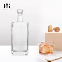 China Traditional Shape Empty Liquor Glass Water Bottle for grade 375ml 500ml 700ml Whisky for sale