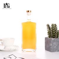 China Traditional Shape Empty Liquor Glass Water Bottle for grade 375ml 500ml 700ml Whisky for sale