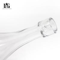 China Customize 500ml Glass Bottle for Brandy Juice Wine Liquor Spirit OEM/ODM Unique Shaped for sale