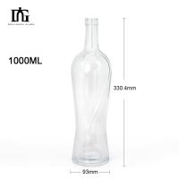 China 200 ml 500 ml 700 ml 750 ml Spirits Liquor Vodka Glass Bottles with Provided Freely for sale