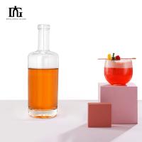 China Acceptable Logo 500ml/750ml Glass Bottles for Liquor Wine or Whisky Customize Your for sale