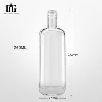 China Direct Clear Glass Bottle for Vodka Whiskey Gin 420ml/500ml/700ml/750ml Industrial for sale