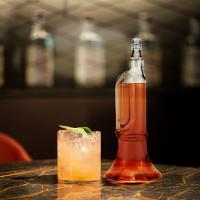 China Customized Glass Collar Material Glass Liquor Bottles for Gins 500ml 700ml Lead Free for sale