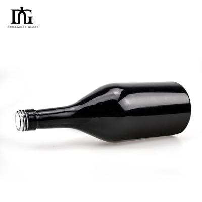 China Provided Freely 500ml 700ml 750ml 1000ml Customized Whiskey Bottle with Unique Shape for sale