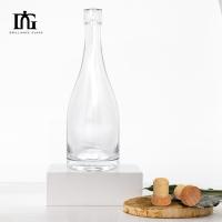 China 1000ml/750ml/700ml/500ml Capacity Glass Liquor Bottle for Vodka Gin Rum and More for sale