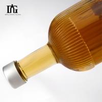 China Empty 330ml Glass Bottle for Liquors Whiskey Vodka and Other Beverages Nordic Style for sale