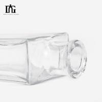 China 250ml/350ml/500ml/550ml/650ml/700ml/750ml Glass Bottle Cork Sealing for Vodka Rum Brandy for sale