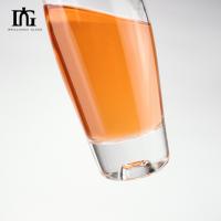 China Custom Logo Transparent Glass 550ml Wine Bottle for Champagne/Whisky/Vodka/Liquor for sale