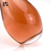 China 500ml/700ml/750ml End Customizable Slender Long Neck Champagne Vodka Glass Wine Bottle for sale