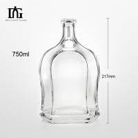 China Acceptable OEM/ODM Custom Label Glass Bottle for Spirit Liquor 500/700/750ml/1L Capacity for sale