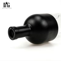 China 770ml Empty Round Glass Bottle for Whisky Brandy Vodka Rum Gin and Other Spirits for sale