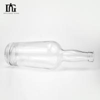 China Carbonated Drinks 750ml Whisky Glass Bottle with Cork for sale