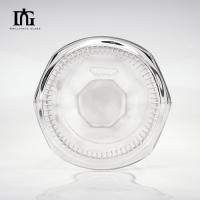 China Custom Design Engraved Cork Cap 500ml Glass Vodka Bottle for OEM/ODM Acceptable Sale for sale