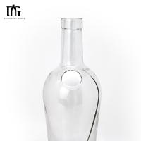 China 700ml Thick Bottom Engraved Glass Bottles for Liquor Customized and Provided Freely for sale