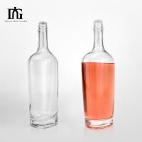 China 250ml/500ml/700ml/750ml Capacity Round Glass Bottle for Liquors and Beverage for sale