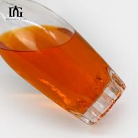 China 250ml/500ml/700ml/750ml Capacity Glass Red Wine Bottle Durable and Airtight Cork Seal for sale