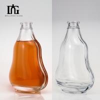 China 1000ml Customized Clear Glass Liquor Bottle Whisky Glass Bottle with Cork and Screw Cap for sale