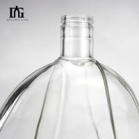 China Empty Glass Bottle for Liquor Spirits 700Ml Sealing Type CORK Sample Provided Freely for sale