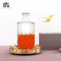 China Body Material Glass Luxury Whiskey Set with Lead Free Crystal Decanter and Glasses for sale