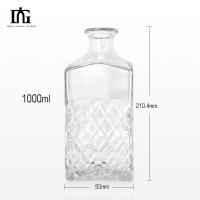 China Body Material Glass Luxury Whiskey Set with Lead Free Crystal Decanter and Glasses for sale