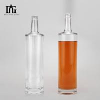 China Provided Freely 750ml Slender Neck Glass Bottle for Liquor Vodka Whisky Brandy Gin Rum for sale