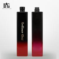 China Liquors and Beverage OEM/ODM Acceptable Painted 700ml Glass Bottle for Whiskey Brandy Rum for sale