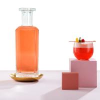 China Customize Your 's Identity with Our 500ml 700ml Glass Brandy Juice Wine Spirit Bottle for sale