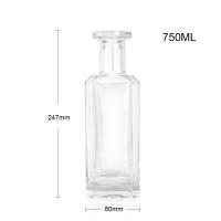 China Customize Your 's Identity with Our 500ml 700ml Glass Brandy Juice Wine Spirit Bottle for sale