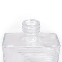 China 500ml Modern Decal Crafts Gin Bottle Glass for Liquors and Beverage OEM/ODM Acceptable for sale
