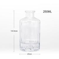 China Acceptable OEM/ODM Liquor Bottles for Vodka Whisky Rum Gin Brandy in Different Sizes for sale