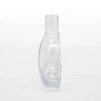 China Custom Frosted Printing Glass Bottle for Super Flint Gin Vodka Rum Whisky Brandy 750ml for sale