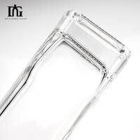 China Liquor Glass Bottle Crystal Glass Material Spirit Bottle for Vodka Juice Beverage for sale