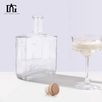 China Glass Liquor Bottle 700ml 750ml Nordic Gin Whiskey 500ml Vodka Spirit Bottle for Wine for sale