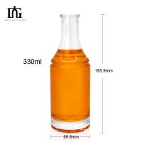 China Glass Bottle for Beverage 330ml 700ml 750ml 500ml Whisky Gin Vodka Made of Glass Material for sale