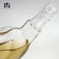 China 750ml Glass Bottle for Whisky Vodka Brandy Gin Screen Printing Hot Stamping Painting for sale