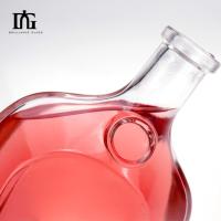 China Glass Collar Custom 50ml 100ml 200ml 375ml 500ml 750ml 1000ml Gin Bottle for Liquor for sale