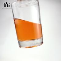 China Custom Package 700ml Round Glass Bottle for Transparent Whiskey Glass 750ml 1000ml 1L for sale