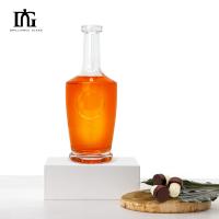 China Body Material Glass High Transparent Classical 500ml 700ml 750ml Liquors Beverage Bottle for sale