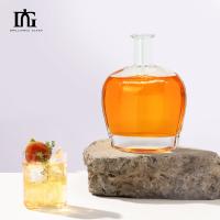 China 250ml/500ml/700ml/750ml Capacity Glass Liquor Spirit Bottles with Customized Printing for sale