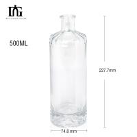China Acceptable Customer's Logo 500ml 375ml 700ml 100 ml 250 ml Glass Bottle for Beverages for sale
