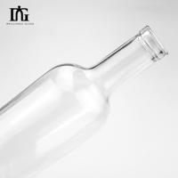 China OEM/ODM Acceptable 700ml Glass Spirits Liquor Bottles Clear 500ml 750ml Whisky Bottle for sale
