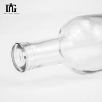 China OEM/ODM Acceptable 700ml Glass Spirits Liquor Bottles Clear 500ml 750ml Whisky Bottle for sale