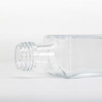 China Cork Screw Both Cap Type 750ml Glass Bottle for Flint Gin Vodka Rum Whisky and Brandy for sale