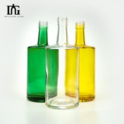 China 500ml/700ml/750ml Capacity Glass Bottle for Vodka Gin Acceptable Customer's Logo for sale