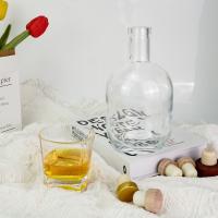 China 330ml/500ml/700ml Wine Bottle for Liquor Glass Bottle Painting Engraving Hot Stamping for sale