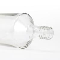 China Clear Transparent Glass Bottle for Spirits Sealing Type CORK OEM/ODM Acceptable 700ml for sale