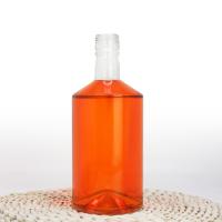 China Clear Transparent Glass Bottle for Spirits Sealing Type CORK OEM/ODM Acceptable 700ml for sale