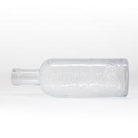 China Acid Etch Surface Handling Glass Bottle for Beverages 750ml Capacity and Transparent for sale